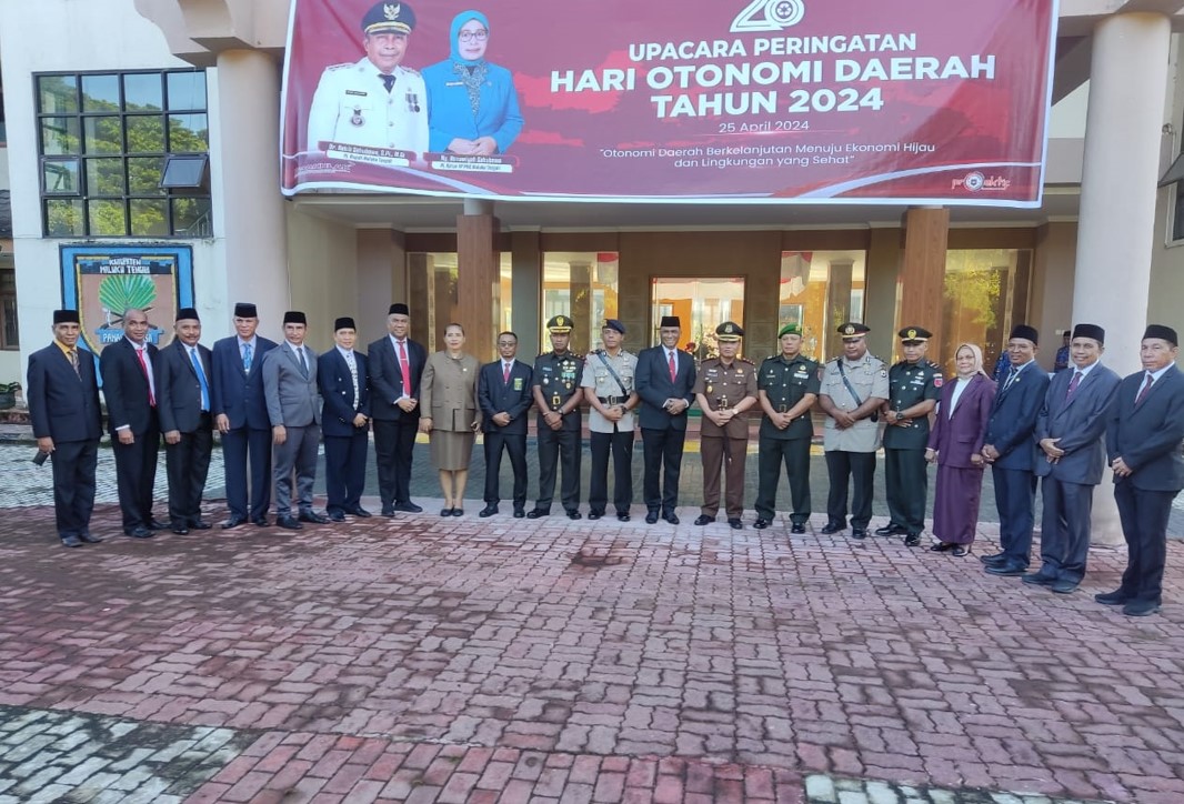 Pemkab Malteng gelar upacara peringatan hari otonomi daerah tahun 2024 ...